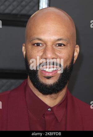 Common attending the 2020 GRAMMY Awards held at Staples Center in Los ...