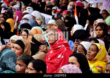 Nagpur, India. 29, Jan 2020. People gather for massive protest against ...
