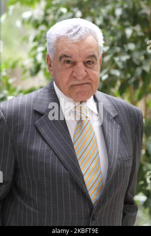 Archaeologist Zahi Hawass during the photocall to visit the EXHIBITION ...