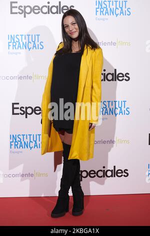 Elisa Mouliaa attends the 'Especiales' premiere at 'French Institute ...