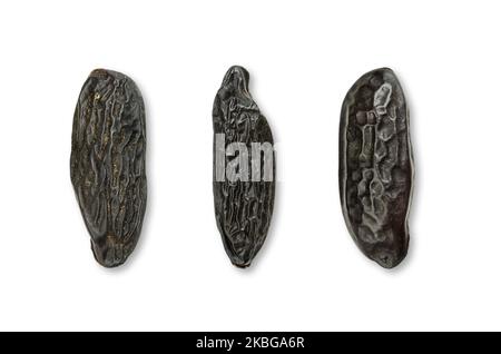 Close-up of tonka beans on paper Stock Photo - Alamy