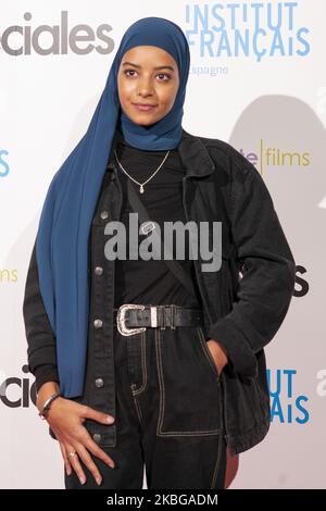 Hajar Brown attends 'Especiales' premiere at French Institute on ...