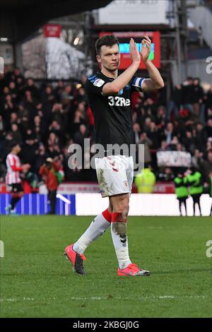 Jonny Howson of Middlesbrough in action during the Sky Bet Championship ...
