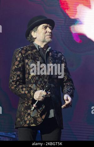 Spanish singer Joaquin Sabina performs in concert in Buenos Aires ...