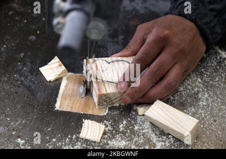 Palestinian artisans make Valentine's Day gifts at Zeina Association ...