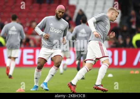 Ryan Babel (Ajax) looks on during the 2019/20 Eredivisie fixture ...