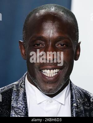 Michael K. Williams arrives at the Vanity Fair Oscar Party on Sunday ...