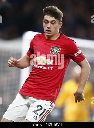 Manchester United's Daniel James in action during the Premier League ...