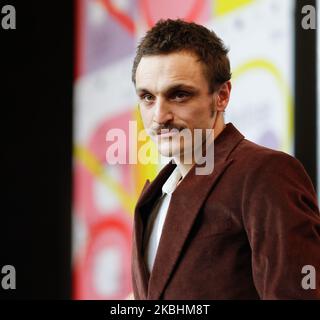 Franz Rogowski attends the photo call of 'Bird' during the 77th Cannes ...