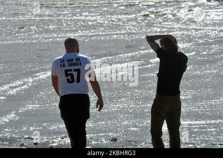 Wildlife lover from France, Farid Makki (right) or better known as Le ...