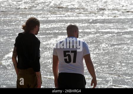 Wildlife lover from France, Farid Makki (right) or better known as Le ...