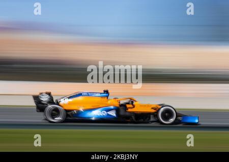 55 SAINZ Carlos (spa), McLaren Renault F1 MCL35, action during the ...