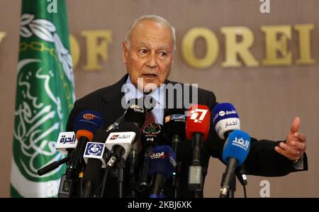 Algeria's Foreign Minister Sabri Boukadoum attends the Mediterranean ...