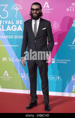 Ibrahim Al Shami attends the 23rd Malaga Film Festival Cocktail Party ...