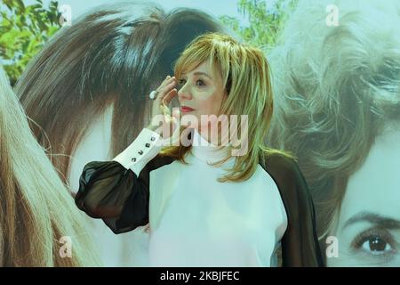 Spanish actress Emma Suarez during the premier of the film 'Invisibles ...