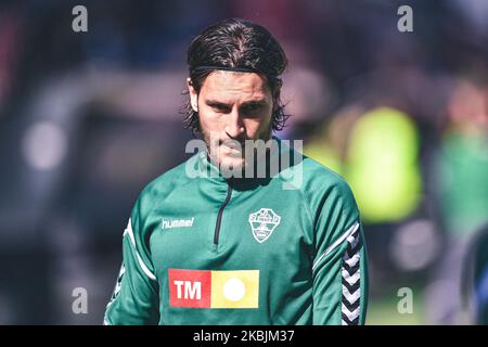Juan Cruz during La Liga match between Elche CF and CA Osasuna at ...