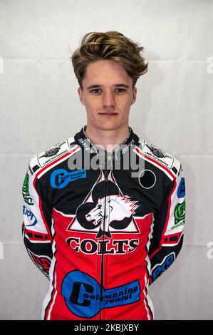 Belle Vue Colts Ben Rathbone during the Belle Vue Aces Media Call at ...