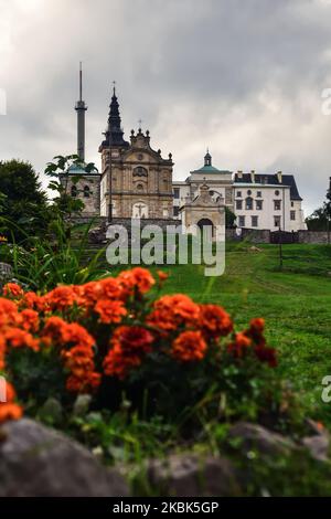 Lysa Gora, Poland - September 2, 2020: Holy Cross - Monastery of the ...