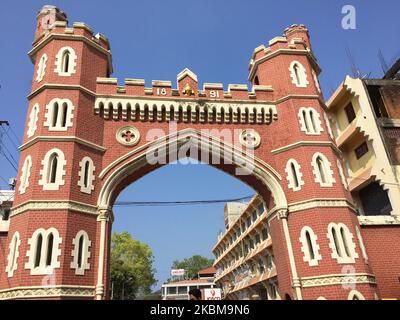 Gate, East Fort, Trivandrum, Thiruvananthapuram, Kerala state, India ...