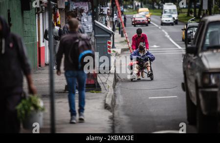 A general view of Quito, Ecuador, on April 24 2020 during the ...