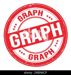 GRAPH text written on red trapeze stamp sign Stock Photo - Alamy
