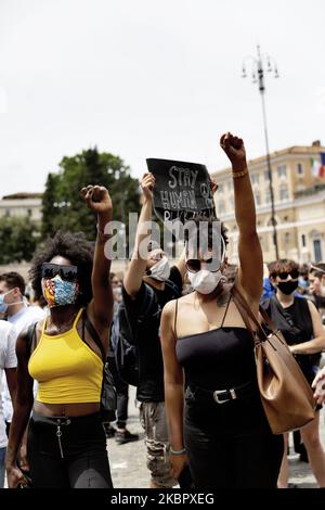 Roma, Italia. 25th June, 2020. Rome, Piazza del Popolo: "Restarting ...