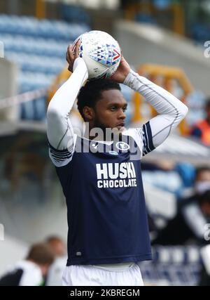 Mahlon Romeo of Millwall in action during EFL Sky Bet Championship ...