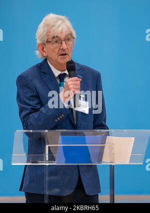 Edinburgh, Scotland, UK. 4th November 2025. A massive wind turbine ...