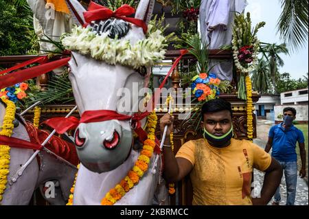 Indian Hindu community celebrate Rath Yatra ( Roth Jatra) in Tehatta ...