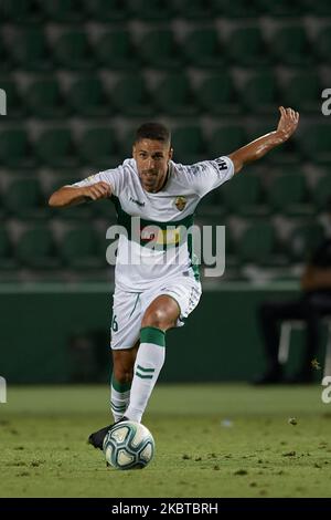 Fidel Chaves of Elche CF during the La Liga match between FC Barcelona ...