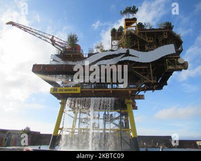 Sea monster in Weston-Super-Mare. SEE MONSTER is a retired rig from the ...