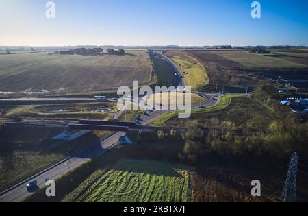 Lincoln eastern bypass A15 Stock Photo - Alamy