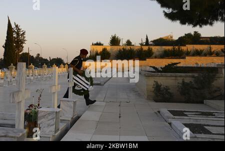 Greek Cypriot soldiers, during fighting amid the Turkish invasion of ...
