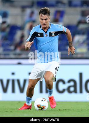 Patric Gil (SS Lazio) in action against Paulo Dybala (Juventus FC ...