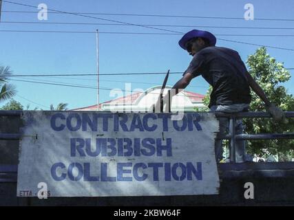 street scene in downtown dili city road in east timor leste Stock Photo ...