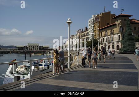 Port of El Musel. Gijon. Asturias. Spain Stock Photo - Alamy