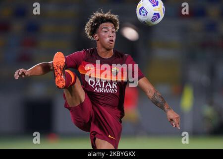Devid Bouah of AS Roma during the friendly match between Frosinone and ...
