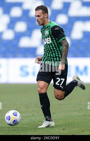 Lukas Haraslin of Sasssuolo Calcio during the Serie A match between Sassuolo and Cagliari at ...