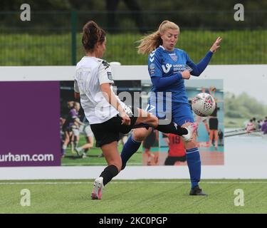 Durham Women's Emily Roberts during the FA Women's Championship match ...