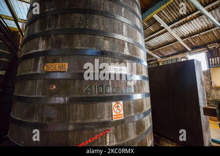 Cider storage vats Stock Photo - Alamy