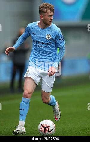 Tommy Doyle of Manchester City during the Premier League 2 match at ...