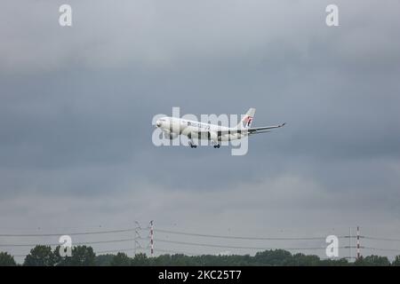 A Malaysia Airlines with maskargo logo inscription Airbus A330 Cargo ...