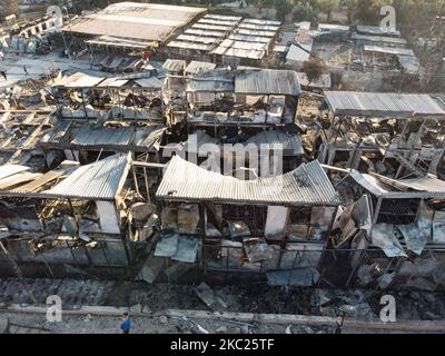 An Aerial view of the migrant camps on McCalla Field. Subject Operation ...