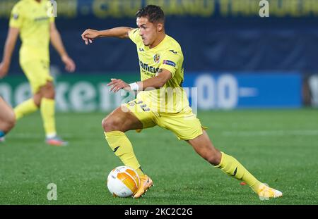 Jeremy Pino of Villarreal during the Europa League Group I mach between ...