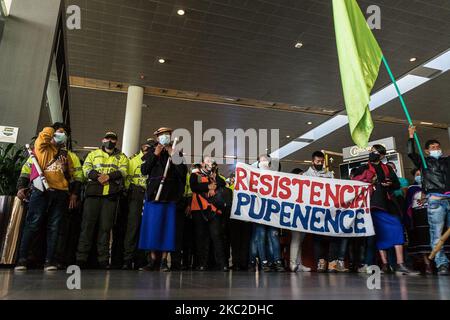 Indigenous take Colombia's main airport to demand end to 'genocide' in ...