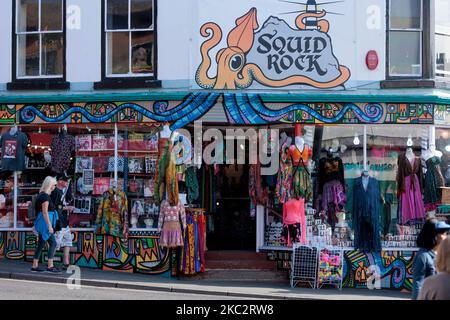 Rock shop Whitby North Yorkshire England Stock Photo - Alamy