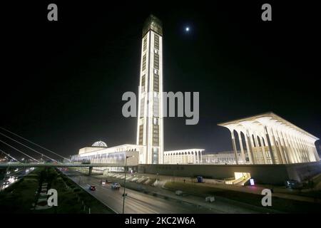 October 28, 2020, Algeria, Algiers: an exterior view of the Great ...