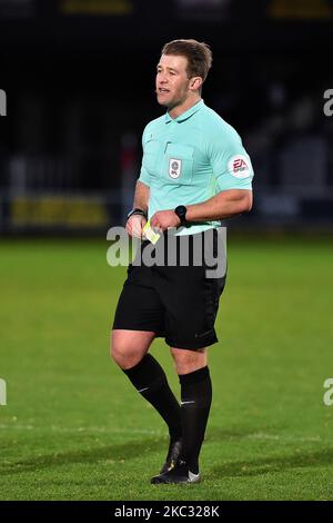 Referee Anthony Backhouse during the Sky Bet Championship match Derby ...