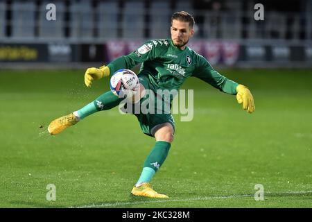Salford City's Vaclav Hladky during the Sky Bet League Two match at the ...