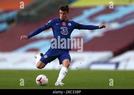 Chelseas Mason Mount takes a shot on goal during the Premier League ...